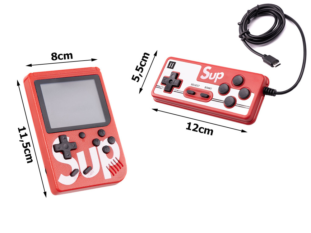 Mini konsola przenośna retro gra 400 gier 3.0 tv game box gierki pilot ...